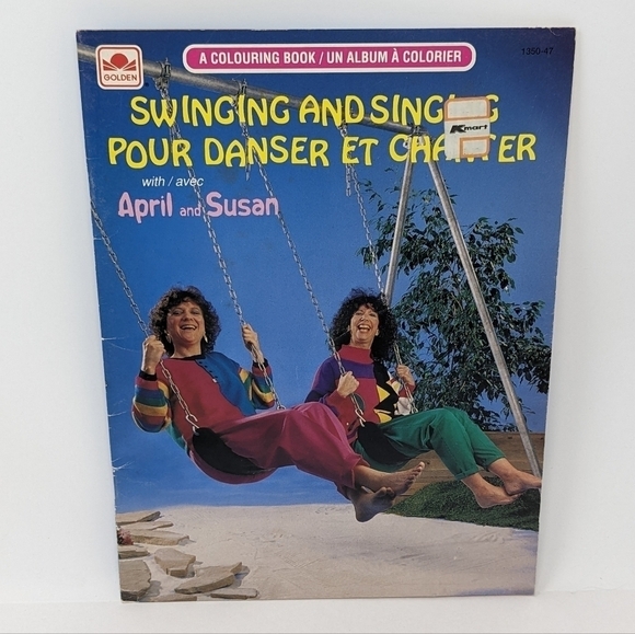Golden Books | Toys | April Kassirer Susan Marcus Swinging Singing Vtg ...